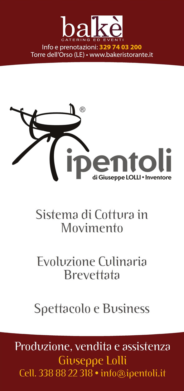 i Pentoli di Lolli Giuseppe inventore